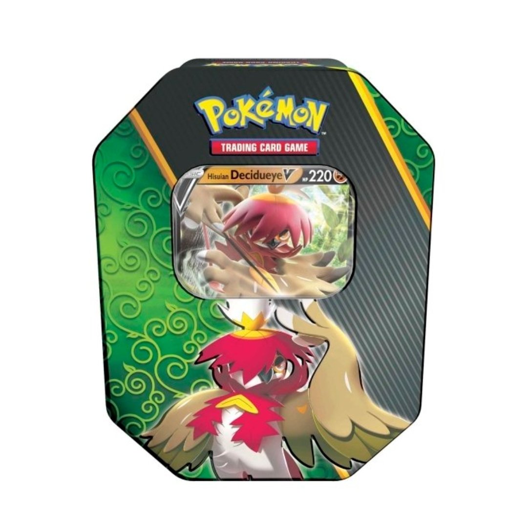 Pokémon - Divergent Powers Tin (Hisuian Decidueye V) - DanPhans ...