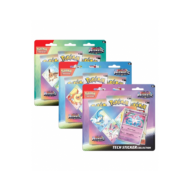 Prismatic Evolutions - Tech Sticker Collection - DanPhans Collectables